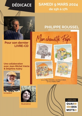 Agenda Epinal - Dédicace Philippe Roussel